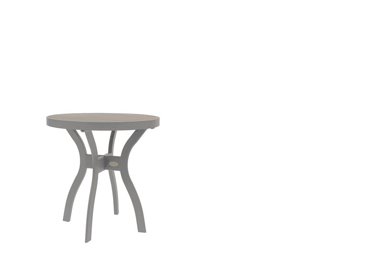 Pisa 20" Round Balcony Side Table w/DurawoodTop – Adria Contract Seating